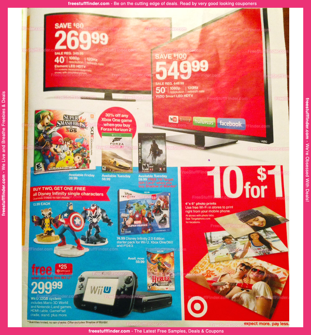 Target Ad Preview (Week 9/28) | Advanced Ad Previews @ Free Stuff Finder