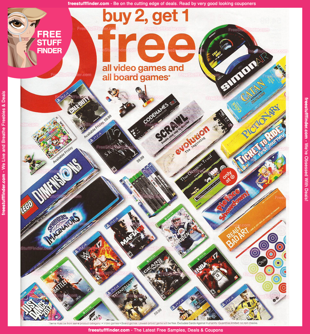 Target Ad Preview (Week 10/30 – 11/5)