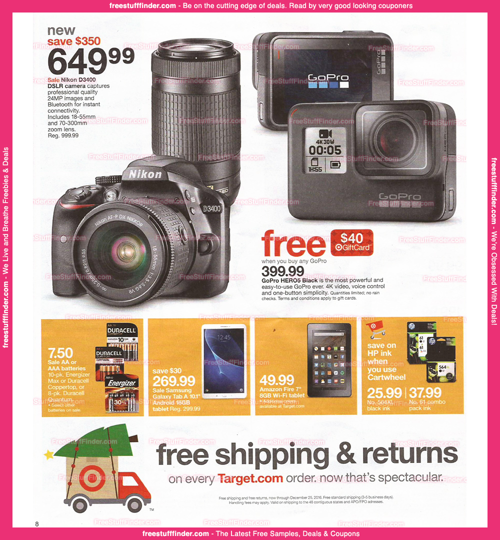 Target Ad Preview (Week 10/30 – 11/5)