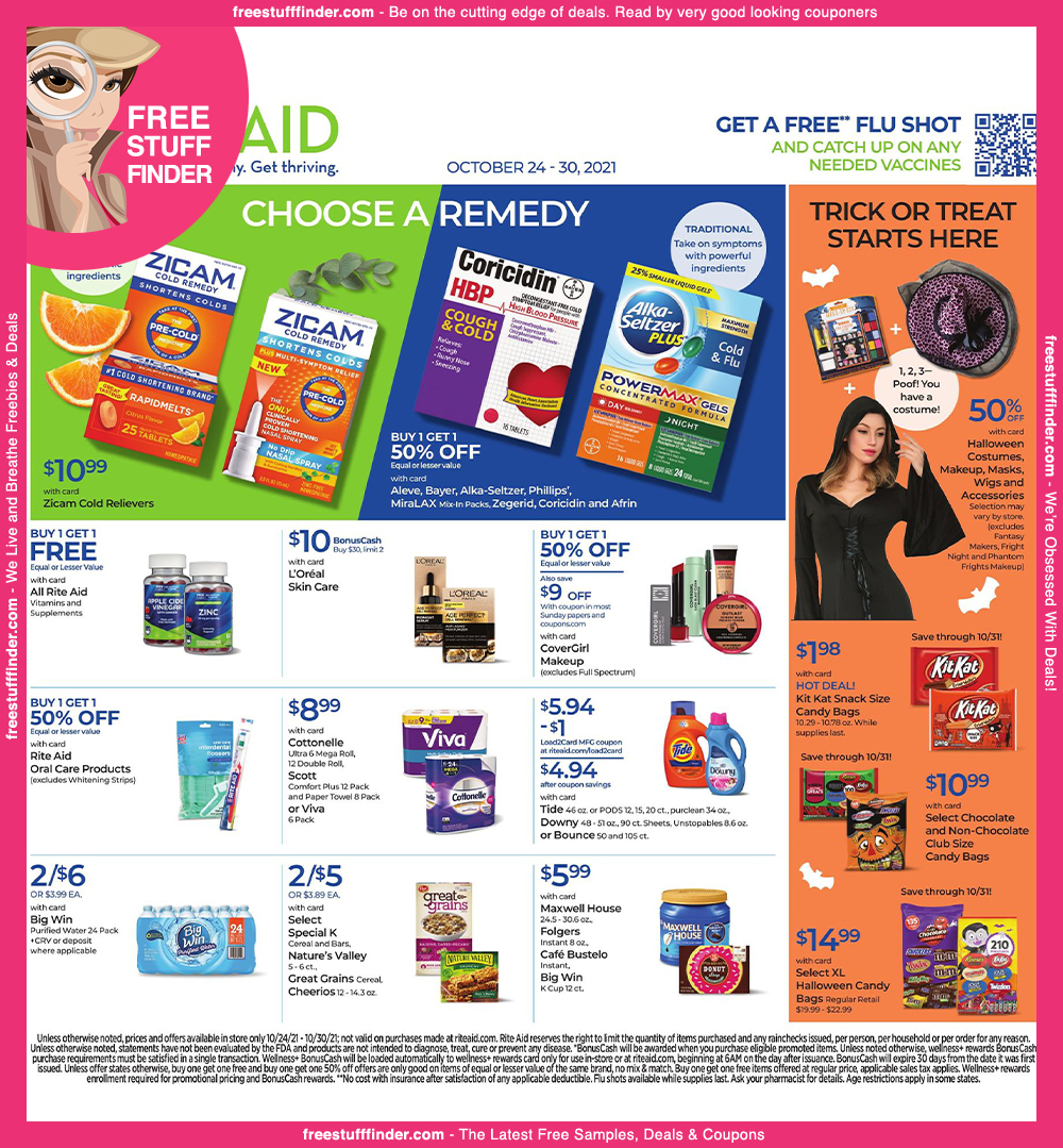 Rite Aid Ad Preview (10/24 – 10/30)