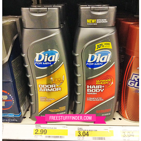 $1.49 (Reg $3) Dial for Men Body Wash at Target