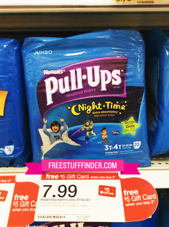 $1.74 (Reg $8) Pull-Ups Night Time Training Pants at Target
