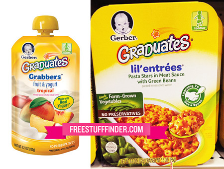 $0.65 Gerber Graduates Baby Food at Target