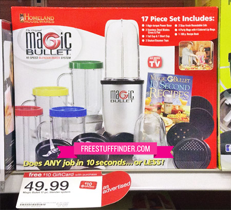 Magic bullet blender target - managemery