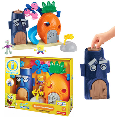 $10.97 (Reg $28) Spongebob Squarepants Toy Set + Free Shipping
