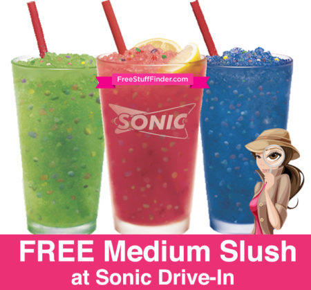 *HOT* FREE Slush at Sonic