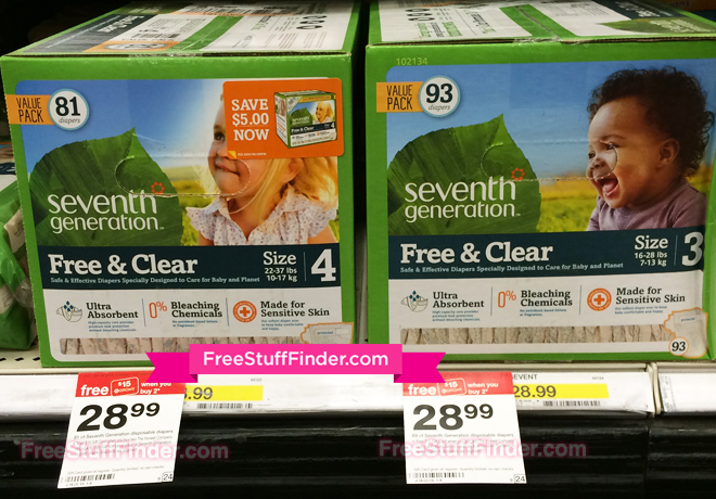 *HOT* $13.04 (Reg $29) Seventh Generation Diapers at Target | Free ...