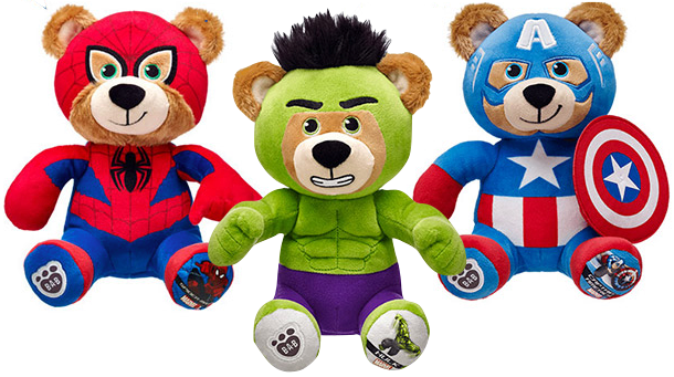 $10 Build-A-Bear Marvel Mini Plush + FREE Shipping