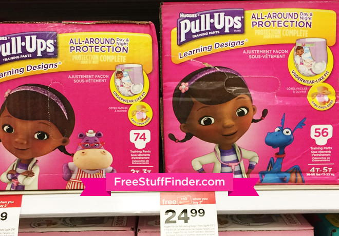 $12.99 (Reg $25) Huggies & Pull-Ups at Target