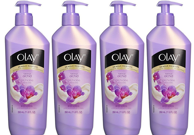 $4.46 Per Bottle Olay Orchid Body Lotion