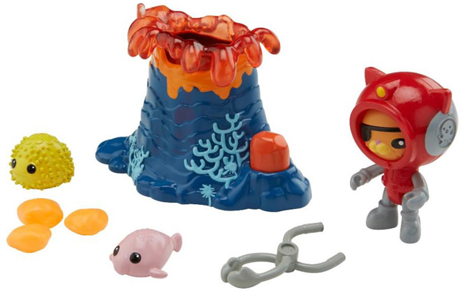 Octonauts Octo Max Suit With Shellington Figurine, Blobfish And Kelp ...