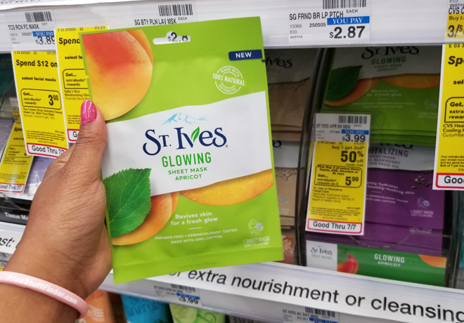 St. Ives & Simple Facial Sheet Masks Only $1.66 (Reg $4) at CVS – No ...