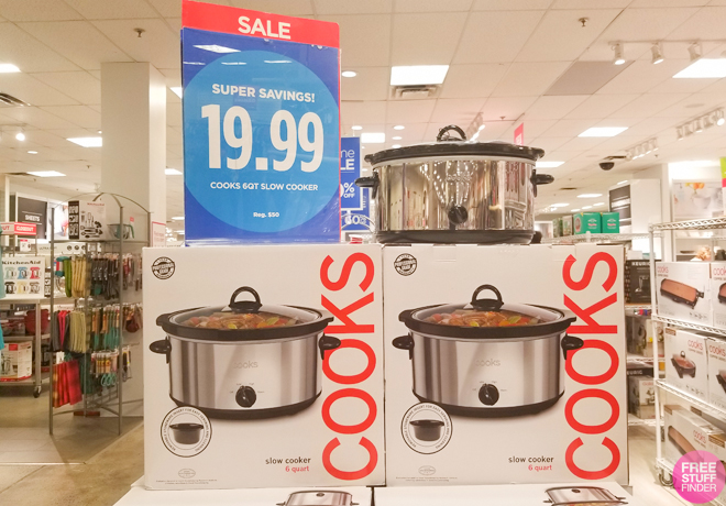 Cooks Griddle OR Slow Cooker ONLY $16.99 (Regularly $90) at JCPenney ...