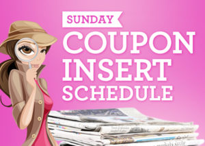 Sunday Coupon Insert Schedule for 2025 | Free Stuff Finder