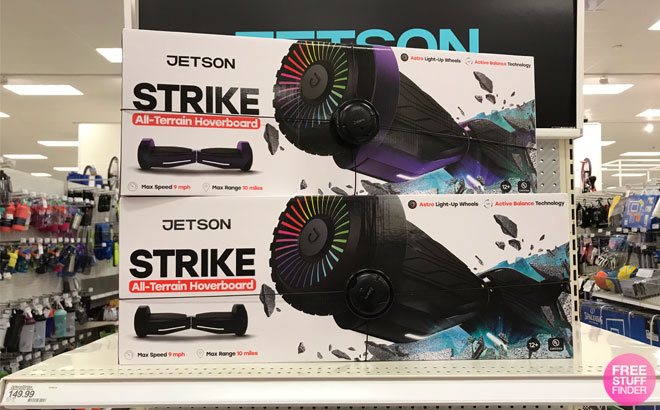 Jetson Strike Hoverboard ONLY $71 at Target (Regularly $200) – Black ...