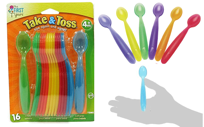 Take & Toss Infant Spoons 16-Count Pack JUST $1.99 at Amazon (Reg $3.49 ...