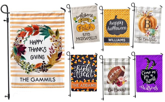 Custom Home & Garden Flags for JUST $9.99 + FREE Shipping – Bunch of ...