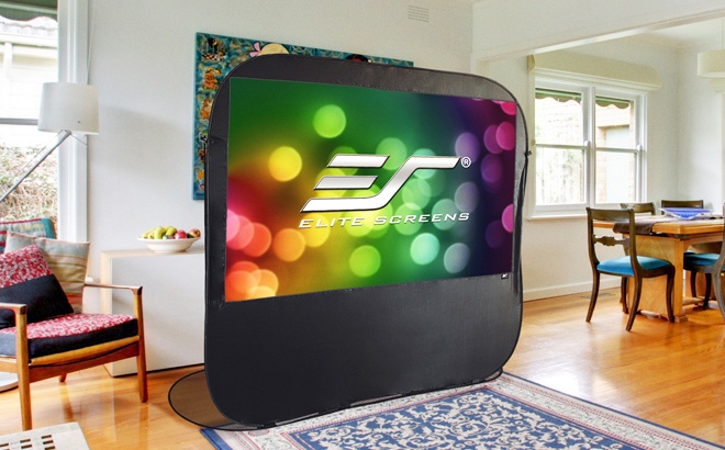 Self Standing 84-Inch Projector Screen $59! | Free Stuff Finder