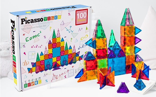 PicassoTiles 100-Piece Building Set $31 | Free Stuff Finder