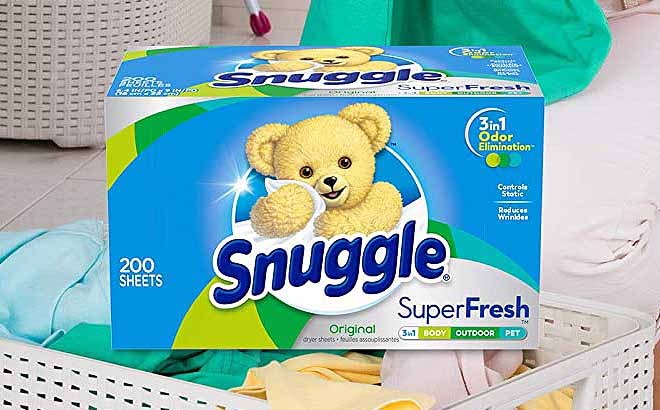 Snuggle Fabric Sheets 200-Count for $5 | Free Stuff Finder