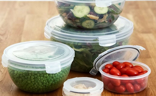 Farberware 10-Piece Food Storage Set $12 (Reg $30) | Free Stuff Finder