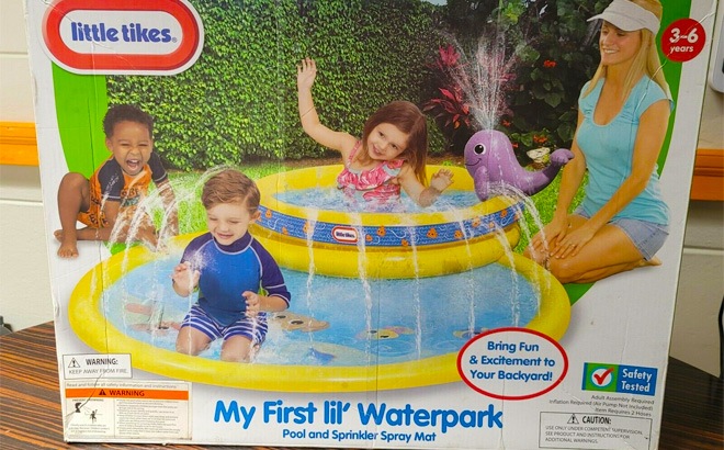 Little Tikes Kids Waterpark Pool $9.29 (Reg $35) | Free Stuff Finder