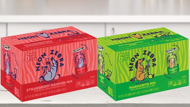 FREE Neon Zebra Cocktail Mixers 6-Pack! | Free Stuff Finder