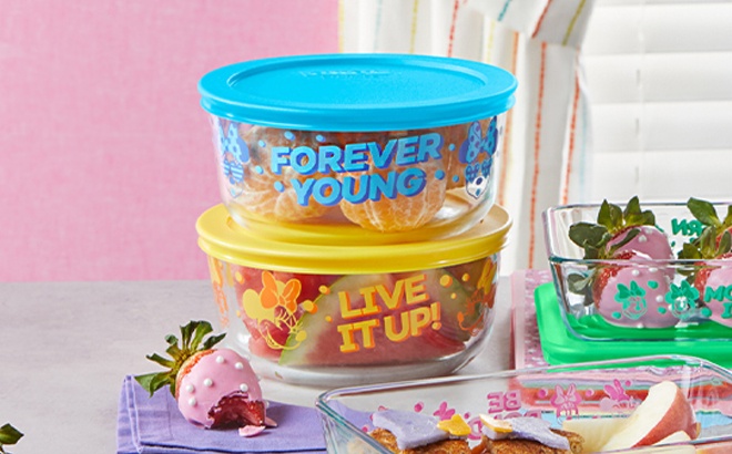 Pyrex Disney 4-Piece Food Storage Set $16 | Free Stuff Finder