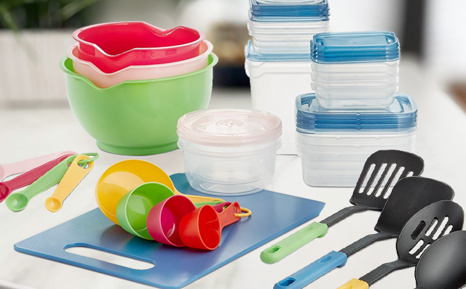 Art & Cook 50-Pc. Kitchen Prep Set $17.93 | Free Stuff Finder