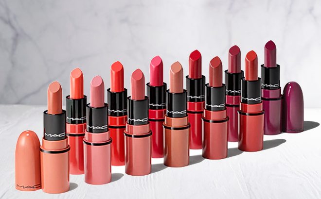 MAC Mini Lipstick 12-Piece Set $55 | Free Stuff Finder