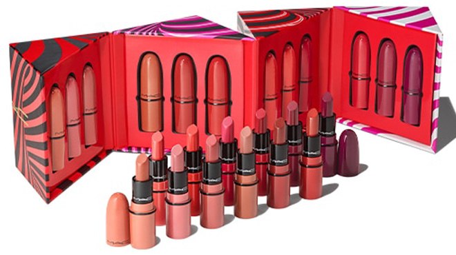 MAC Mini Lipstick 12-Piece Set $55 + 2 FREE Gifts! | Free Stuff Finder
