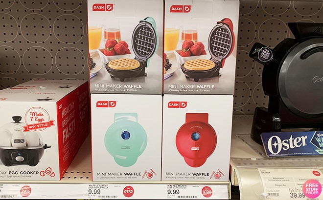 Target: Mini Waffle Makers Only $10 | Free Stuff Finder