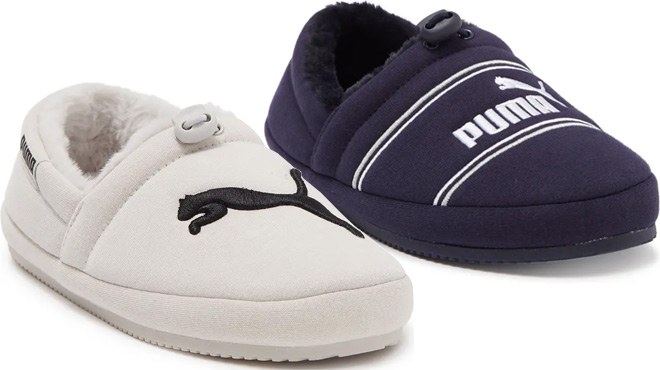 Puma Kids Faux Fur Slippers $14.96 (Reg $30) | Free Stuff Finder