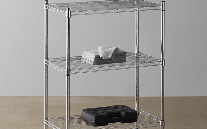 3-Shelf Storage Rack $29 Shipped | Free Stuff Finder