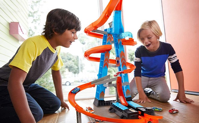 Hot Wheels Sky Crash Tower Track Set $29 Shipped | Free Stuff Finder