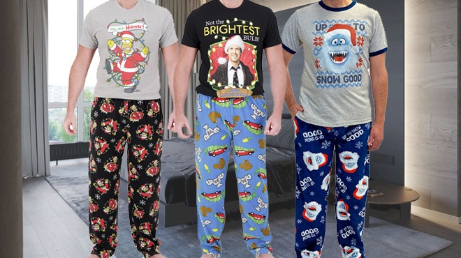 Men’s Character Pajama Set $27 + FREE Pickup | Free Stuff Finder