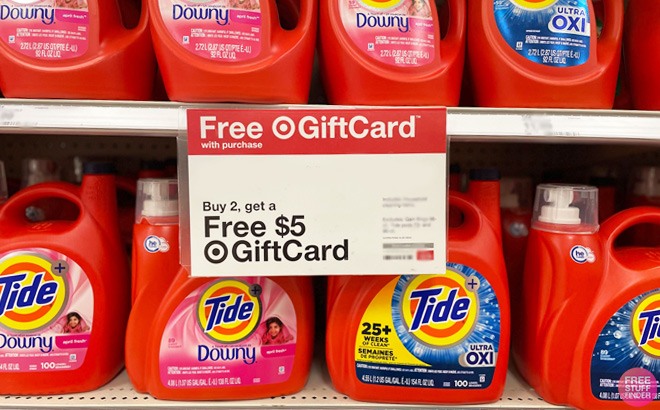 Tide Gain & Downy Big Bottles $8.99 at Target | Free Stuff Finder