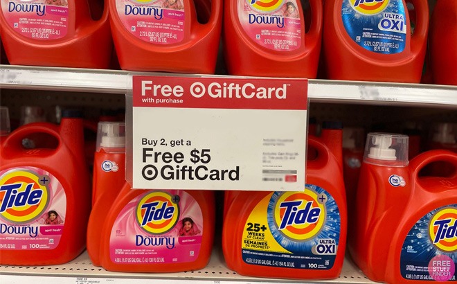 Tide Gain & Downy Big Bottles $8.99 at Target | Free Stuff Finder