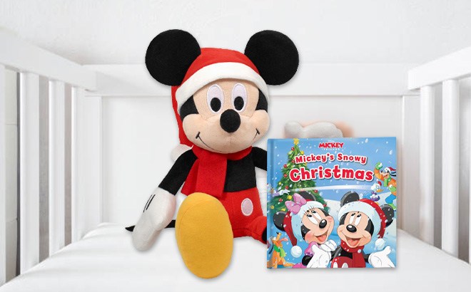 Mickey Plush & Book Bundle $4.50 | Free Stuff Finder