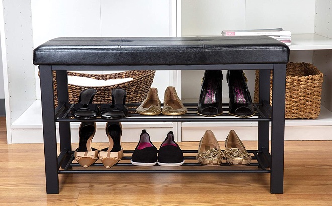 Bench Shoe Storage Rack $89 + $10 Kohl’s Cash Shipped | Free Stuff Finder