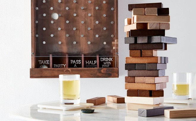 Stacking Game & Shot Glasses Set $18! | Free Stuff Finder