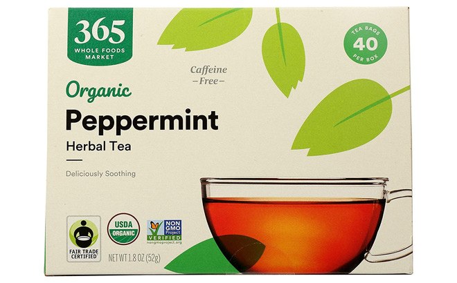 365 by Whole Foods Market Tea 40-Pack $3.44 | Free Stuff Finder