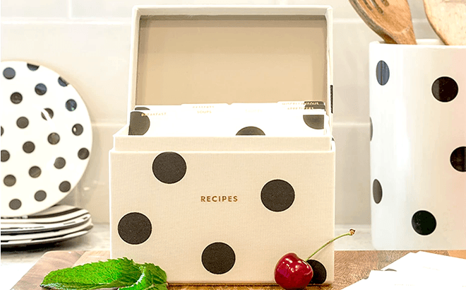 Kate Spade Recipe Box $28 Shipped | Free Stuff Finder
