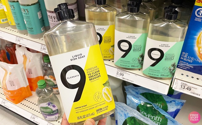 9 Elements Dish Soap $1.99 at Target! | Free Stuff Finder