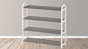 Mainstays 4-Tier Shoe Rack $9.96! | Free Stuff Finder