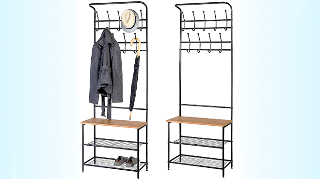 Coat & Shoe Rack Combo $54 Shipped | Free Stuff Finder