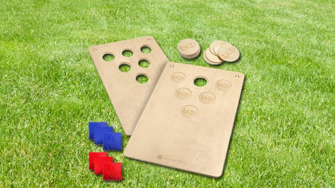 Cornhole & Beer Pong Board Game Set $49 Shipped | Free Stuff Finder