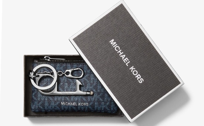 Michael Kors Pouch & Keychain Set $33 | Free Stuff Finder