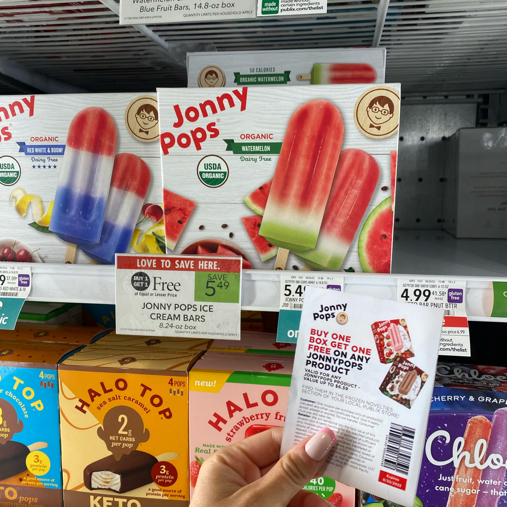 2 Free Jonny Pops at Publix | Free Stuff Finder