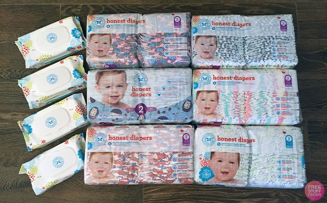 Honest Diapers + Wipes Bundle Subscription $62 Shipped | Free Stuff Finder